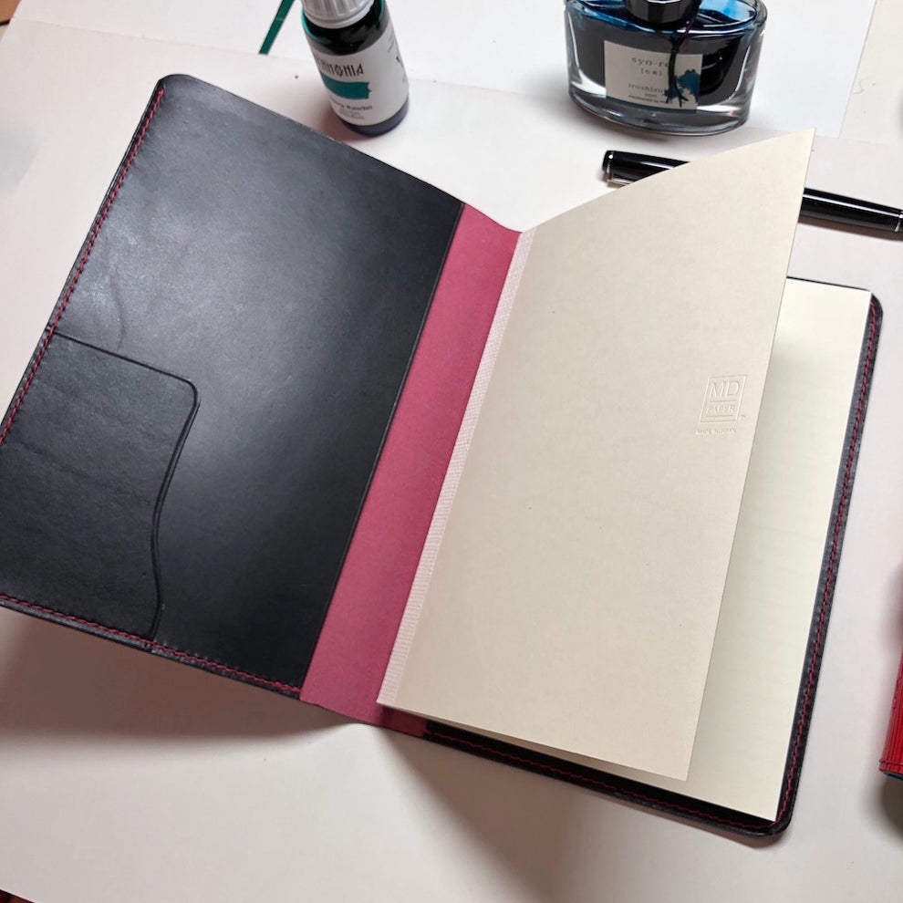 Leather Notebook Cover or Travel Journal Cover, refillable A5 books ...